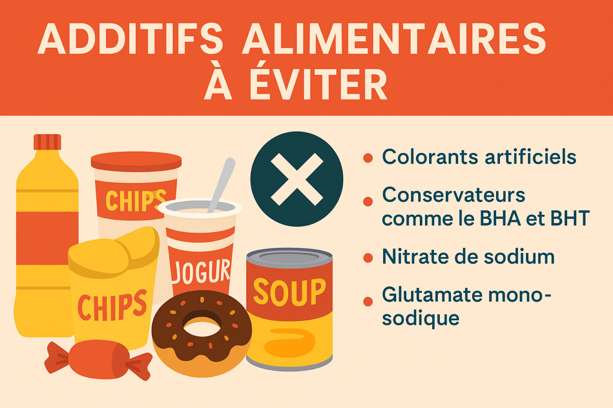 Additifs alimentaires à éviter : liste noire, risques, alternatives - Produits santé et ...